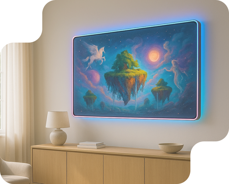 Deckoviz | AI-Powered Smart Art Frame